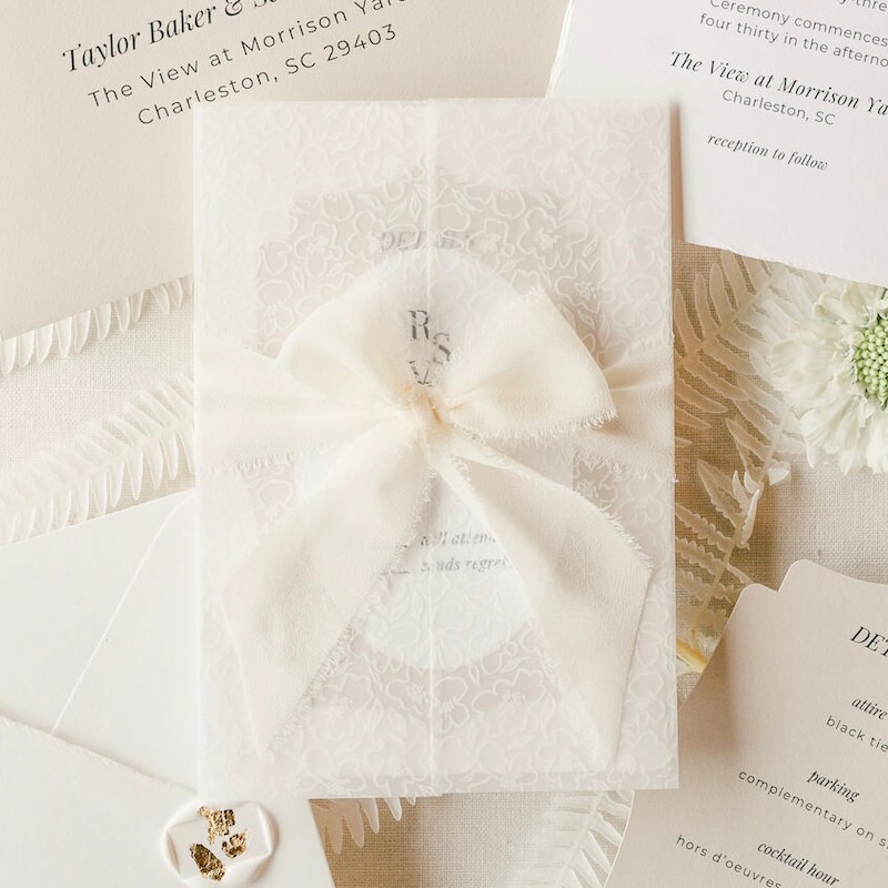 Invitation Wrap - Etsy