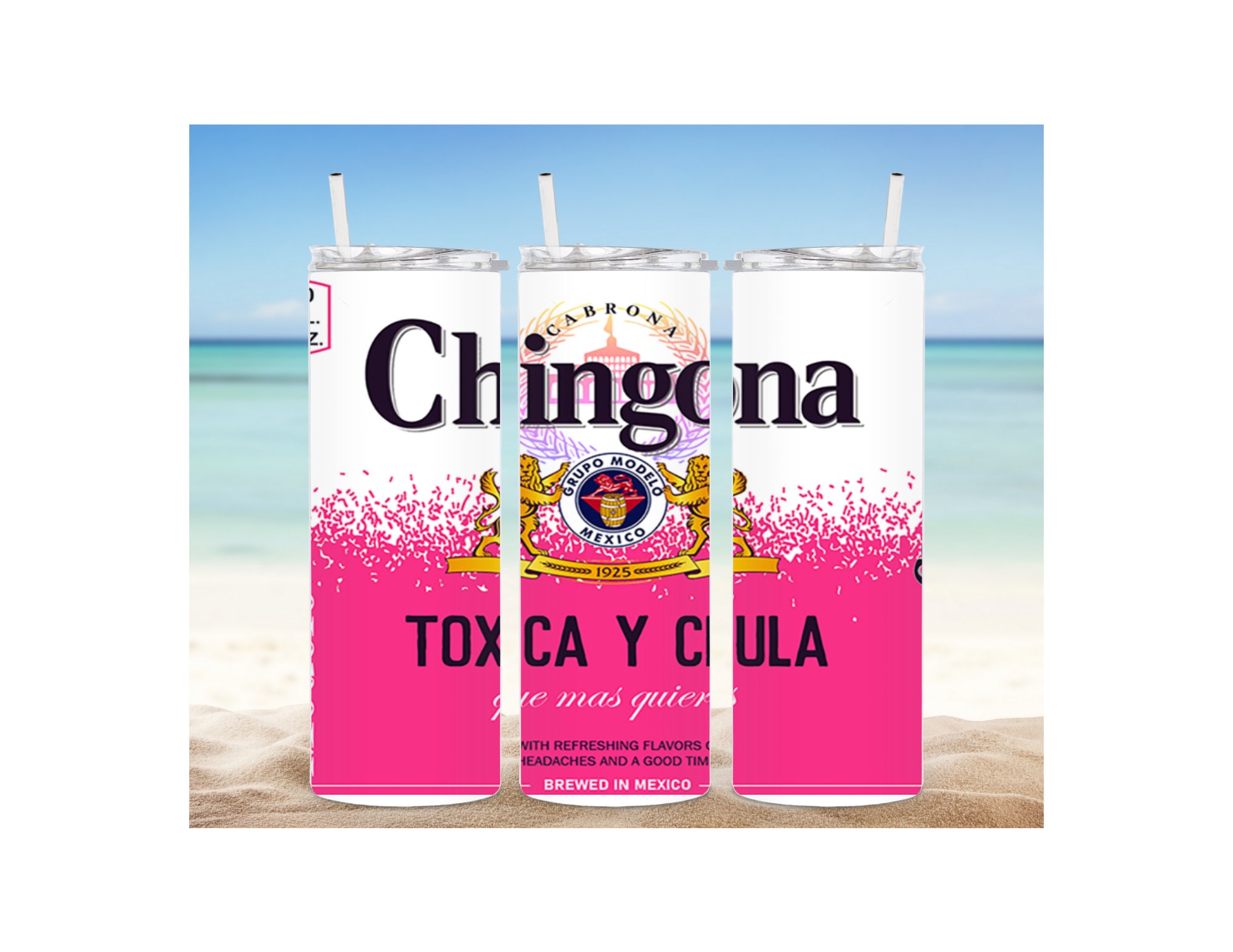 Chingon Toxica 20z Tumbler Cup Chingona 20oz Tumbler Cup - Etsy
