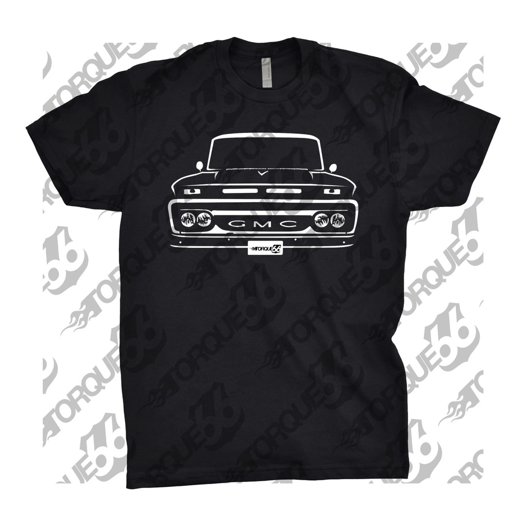 1965 GMC Truck Shirt, Car Enthusiast, Car Art, 1965-1966 GMC Truck ...