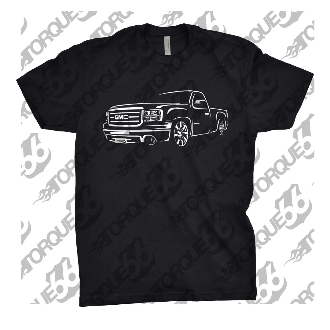 2013 GMC Sierra Shirt, Car Enthusiast, Car Art, 2013 GMC Sierra 1500 ...