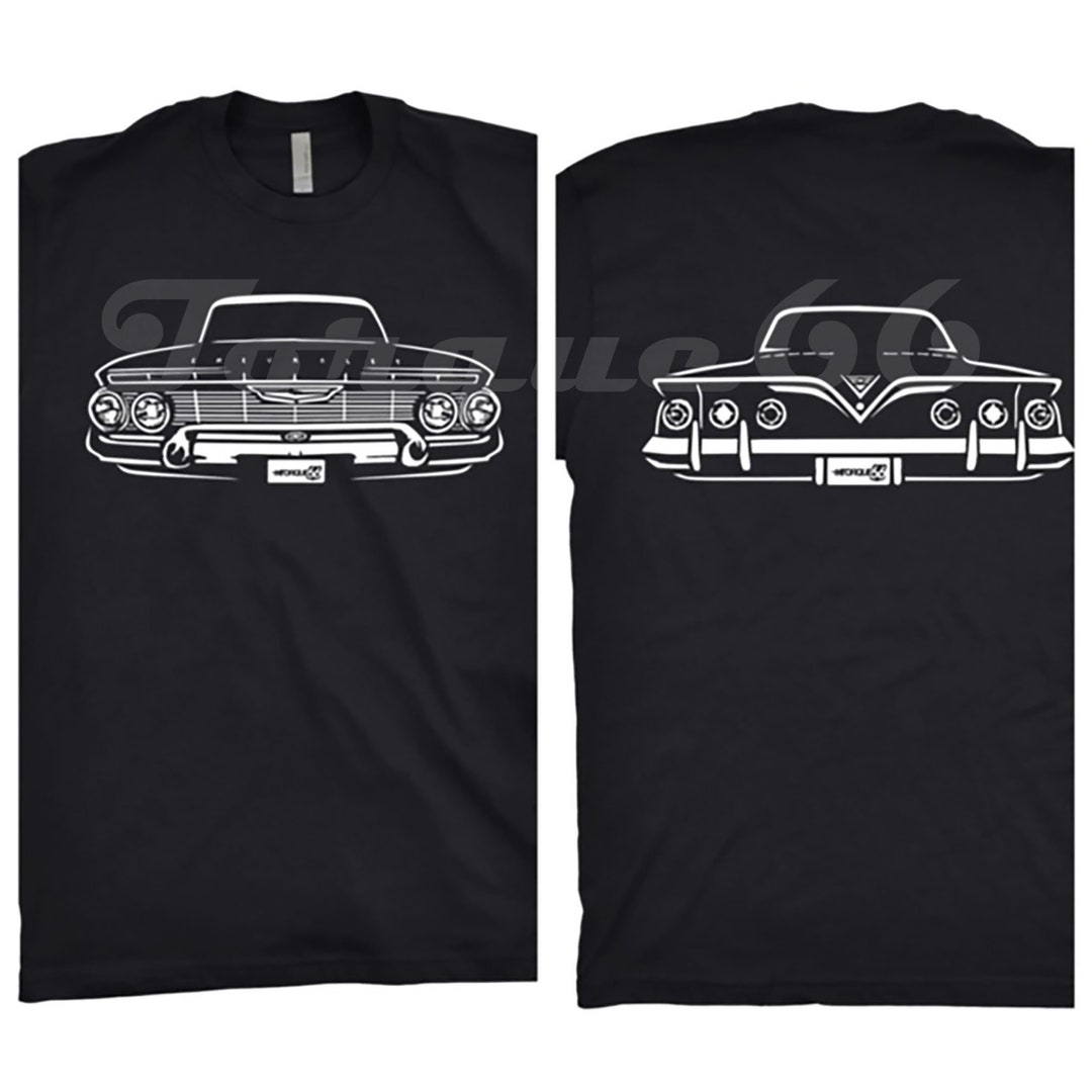 1961 Chevy Impala Shirt: Car Enthusiast Apparel - Etsy