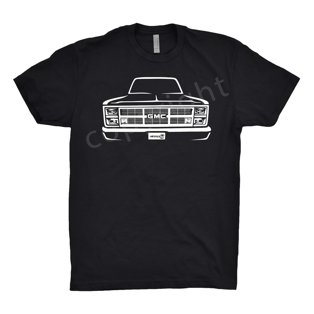 1983 GMC Truck Shirt, Car Enthusiast, Car Art, 1983 GMC Sierra Shirt ...