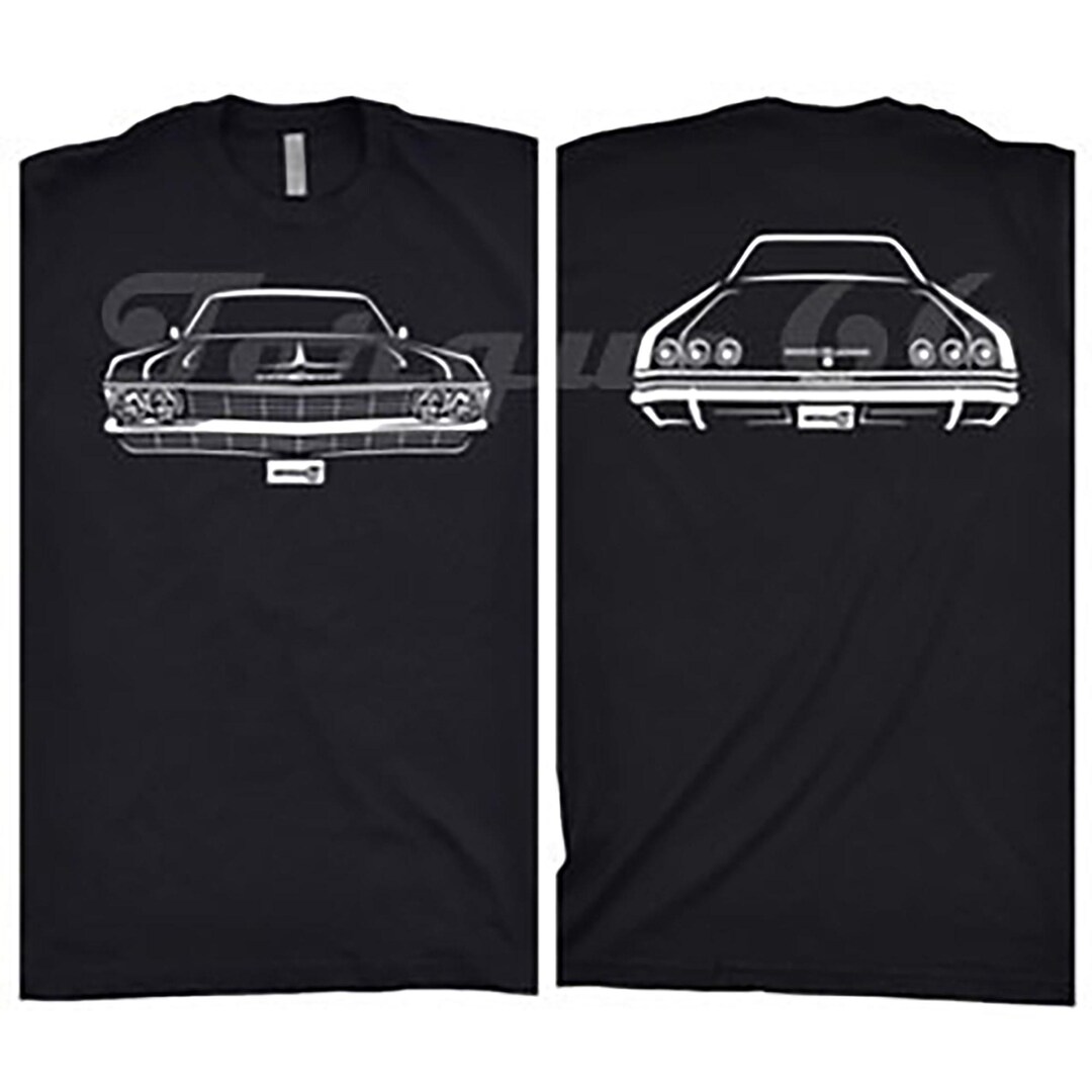 1965 Chevy Impala Shirt: Car Enthusiast Art, Front & Back - Etsy