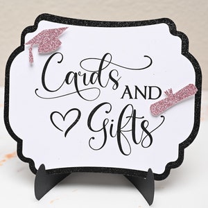 Personalized Cards and Gifts Sign for the Graduate | Graduation Table ...