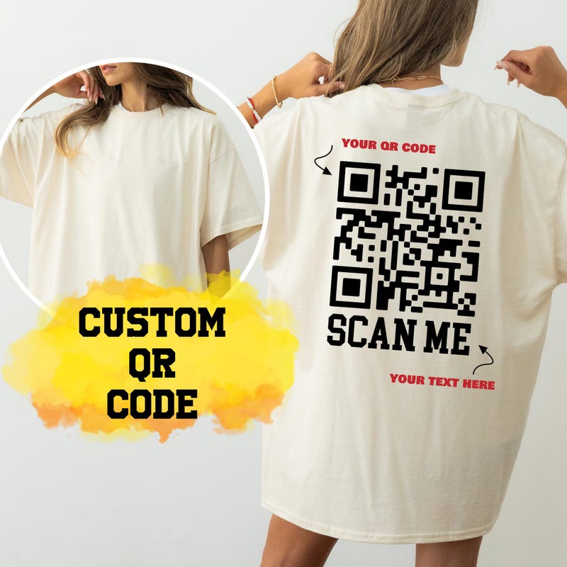 F You Qr Code Shirt - Etsy