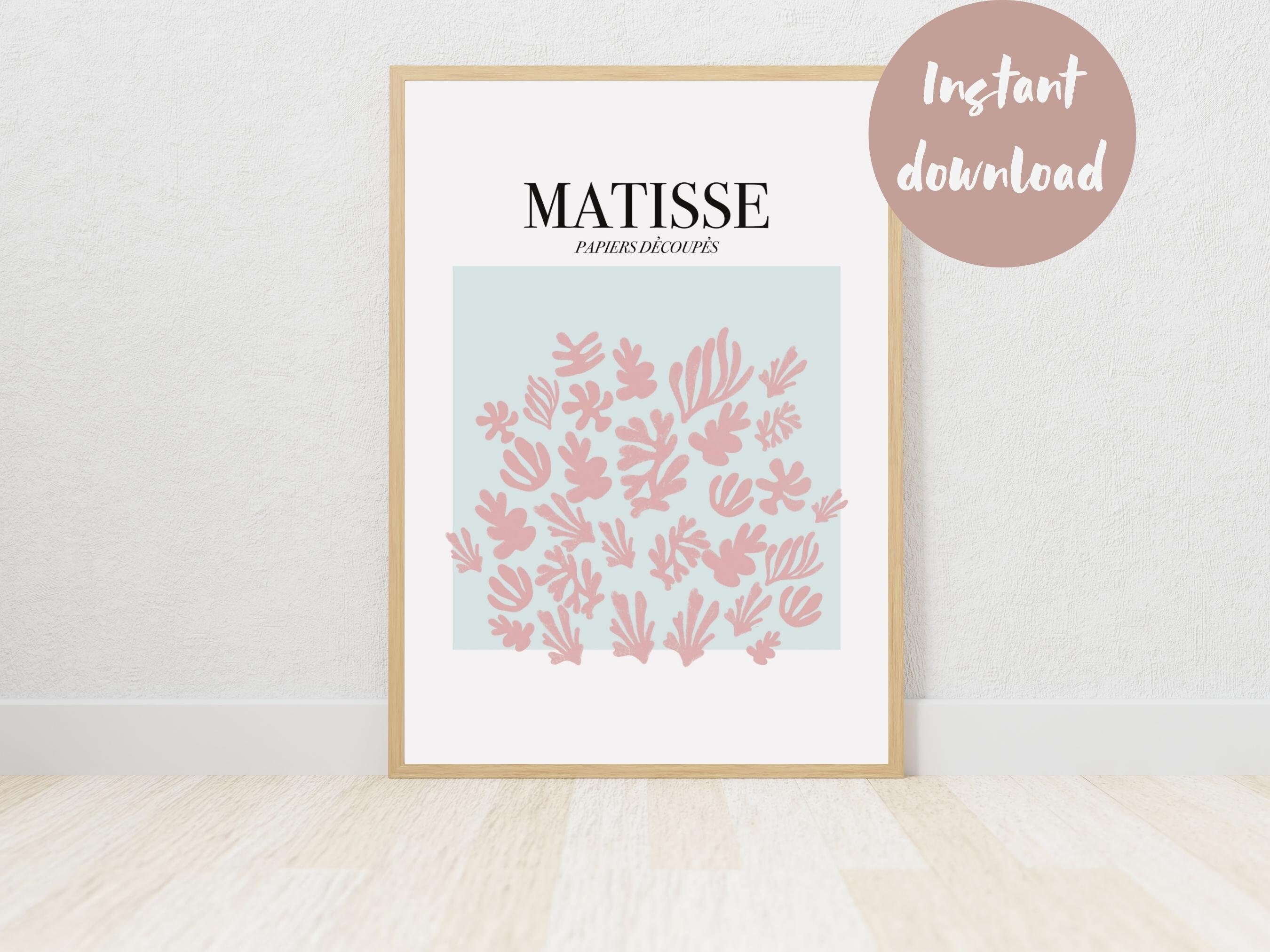 Matisse Cut Outs Printable Digital Wall Art - Etsy