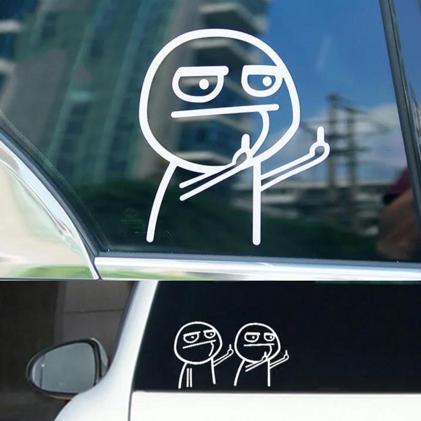 Finger Car Decal - Etsy