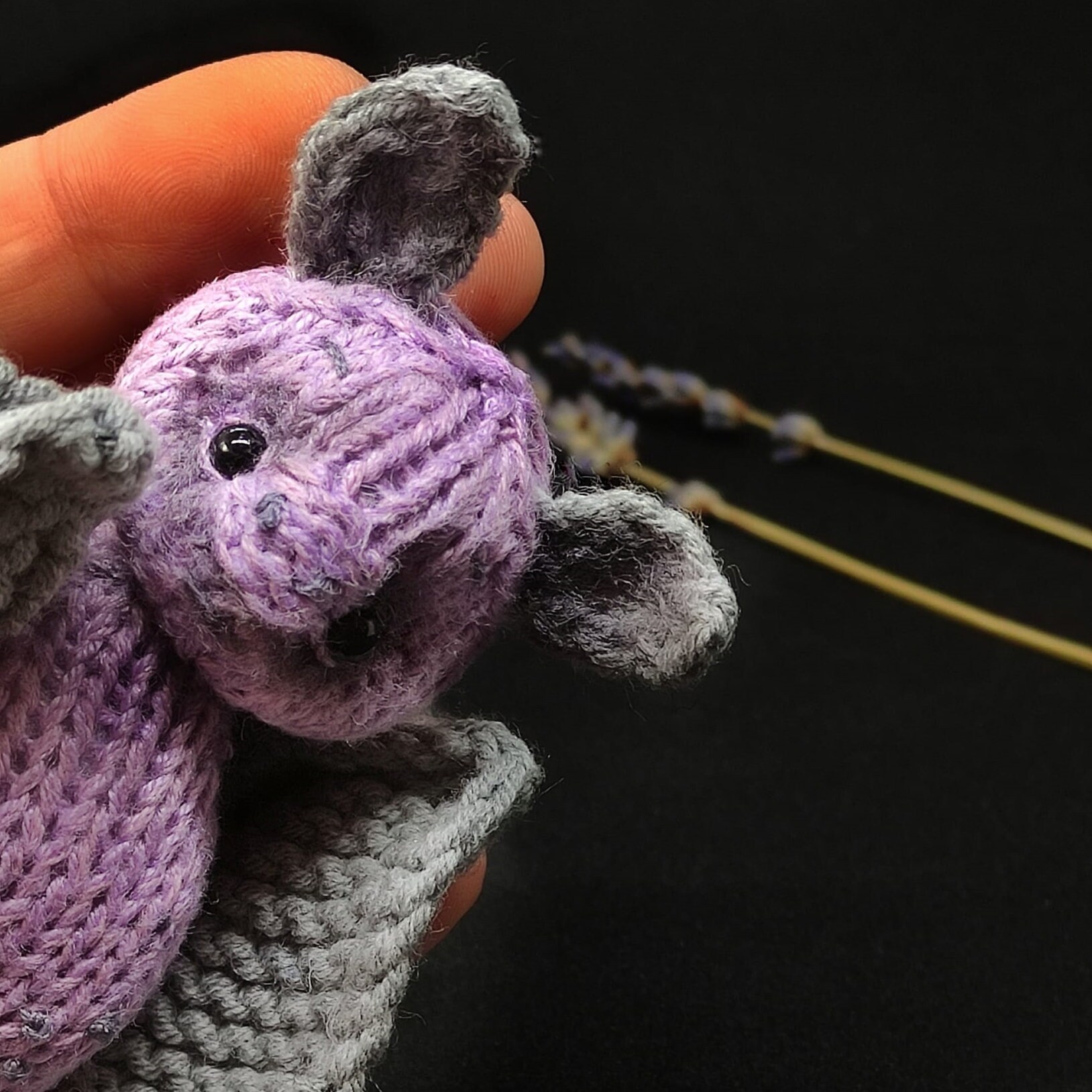 Bat Pattern, Realistic Halloween Home Decor. Knitting Pattern for ...