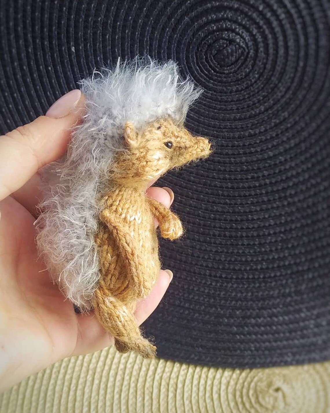 Hedgehog Knitting Pattern. Animal Pattern for Making Amigurumi Toy ...
