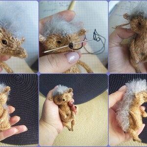Hedgehog Knitting Pattern. Animal Pattern for Making Amigurumi Toy ...