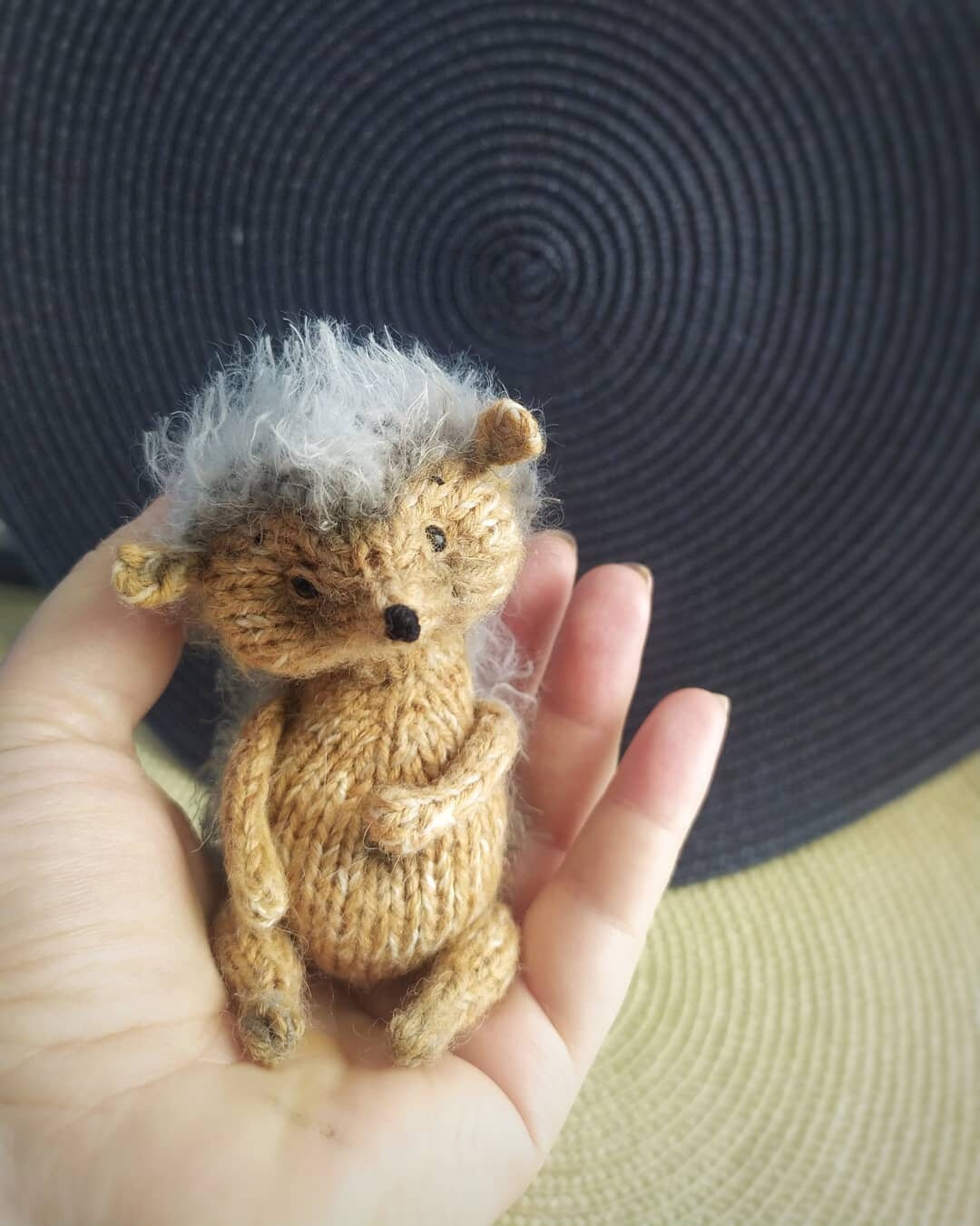 Hedgehog Knitting Pattern. Animal Pattern for Making Amigurumi Toy ...