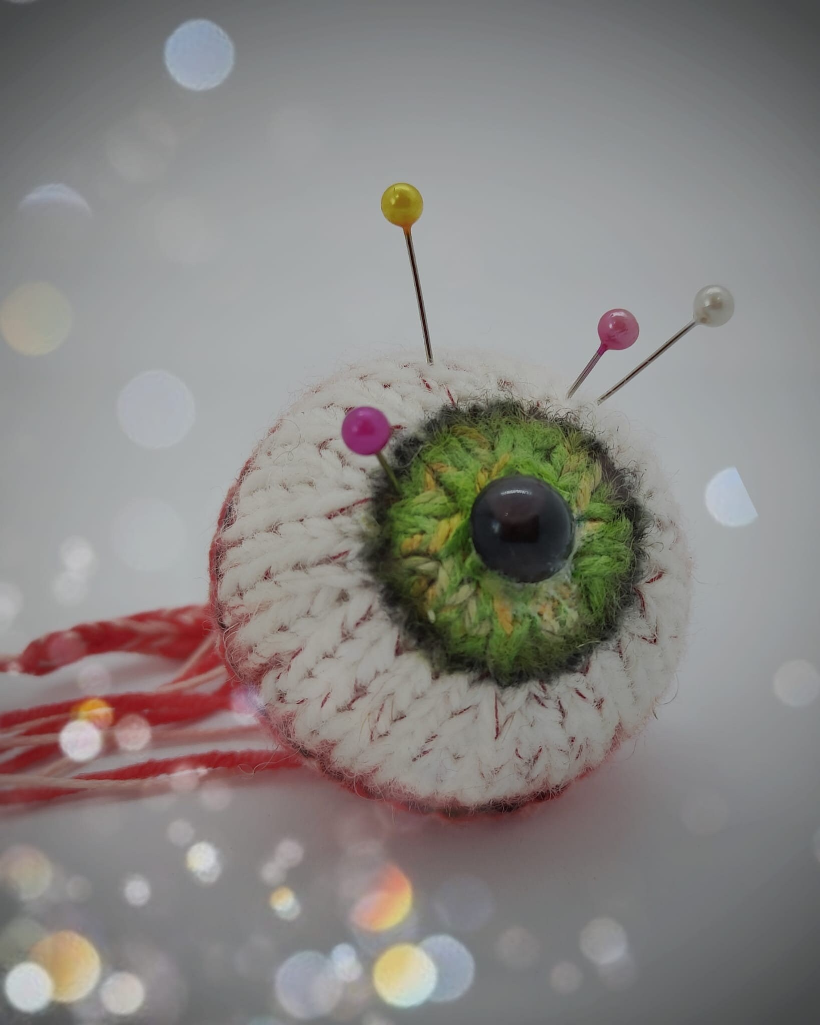 Eyeball Pattern Realistic Halloween Home Decor. Knitting - Etsy