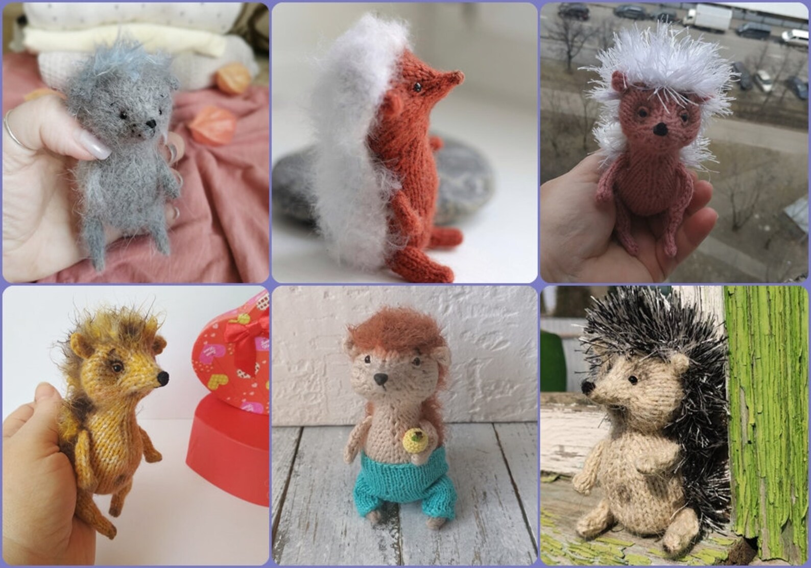 Hedgehog Knitting Pattern. Animal Pattern for Making Amigurumi Toy ...
