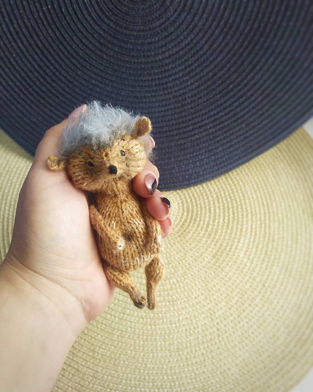 Hedgehog Knitting Pattern. Animal Pattern for Making Amigurumi Toy ...