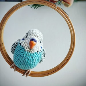 Budgie Knitting Pattern, Cute Knit Parrot Pattern. Detailed аmigurumi Pattern, Ebook Tutorial ...