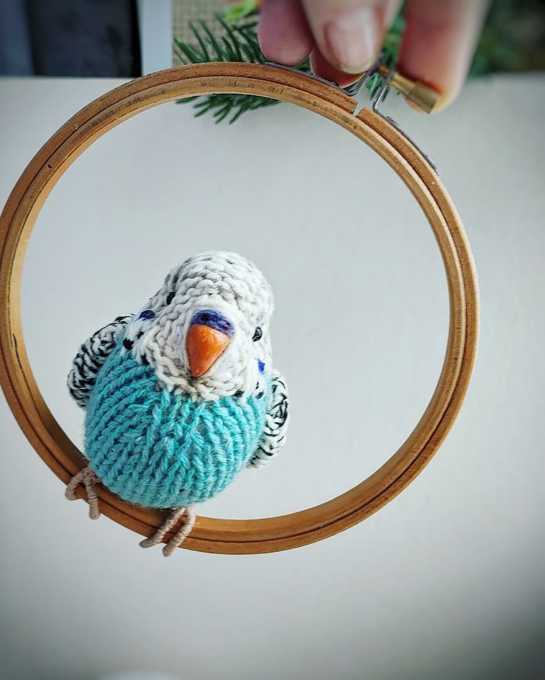Budgie Knitting Pattern, Cute Knit Parrot Pattern. Detailed аmigurumi Pattern, Ebook Tutorial ...