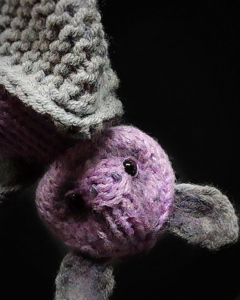 Bat Pattern, Realistic Halloween Home Decor. Knitting Pattern for ...