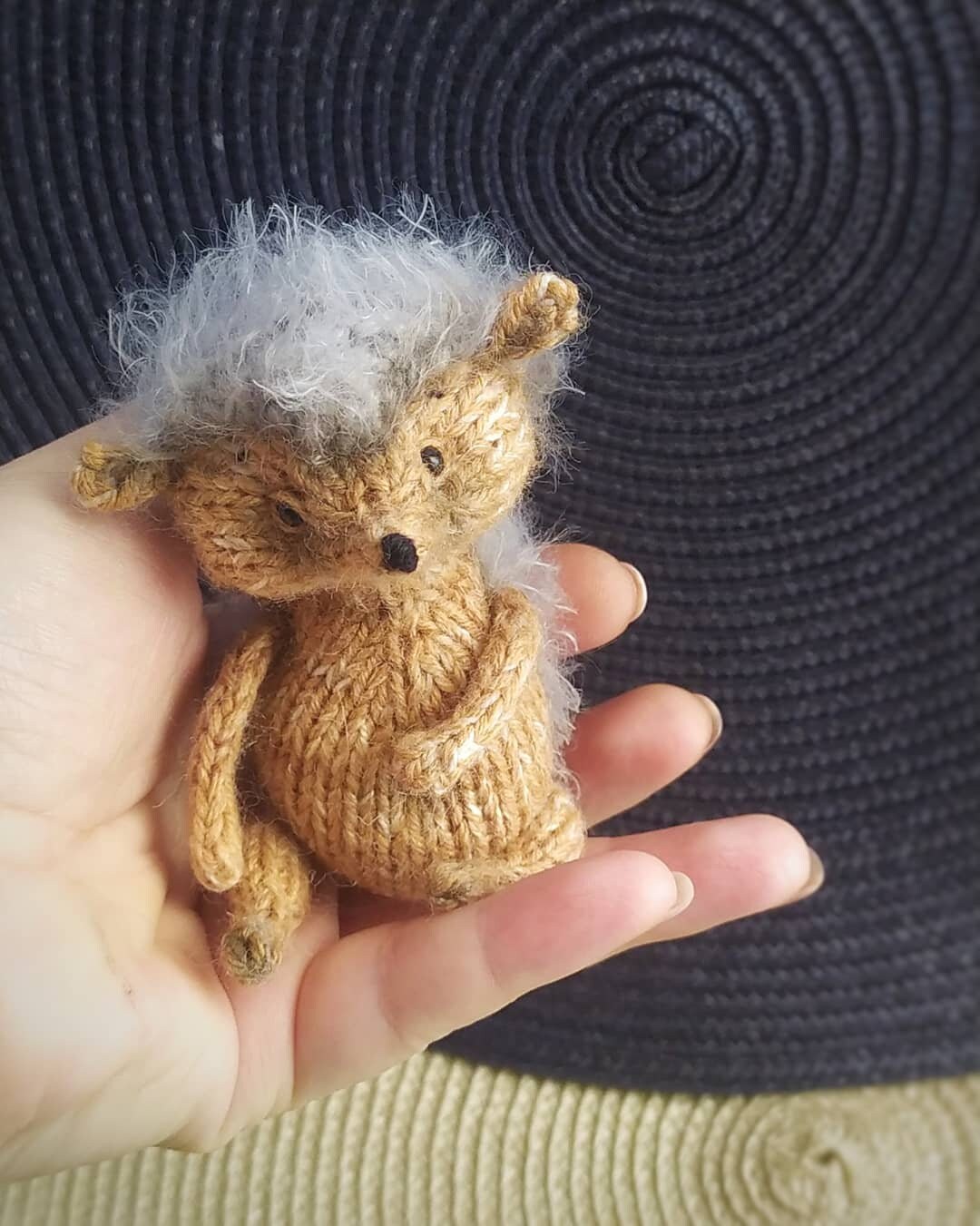Hedgehog Knitting Pattern. Animal Pattern for Making Amigurumi Toy ...