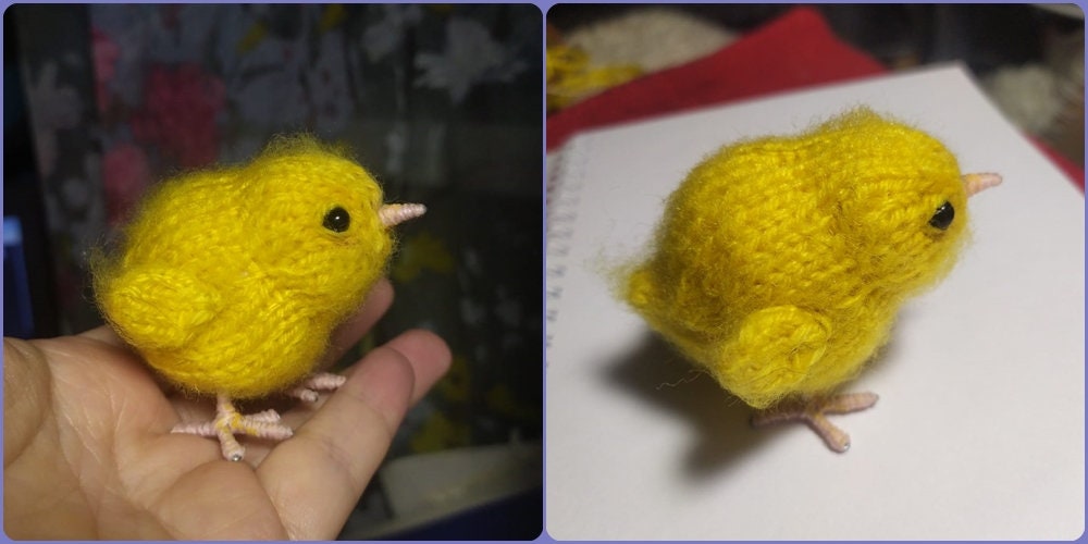 Easter Chicken Knitting Pattern, Handmade Toy for Easter Decor. Use ...