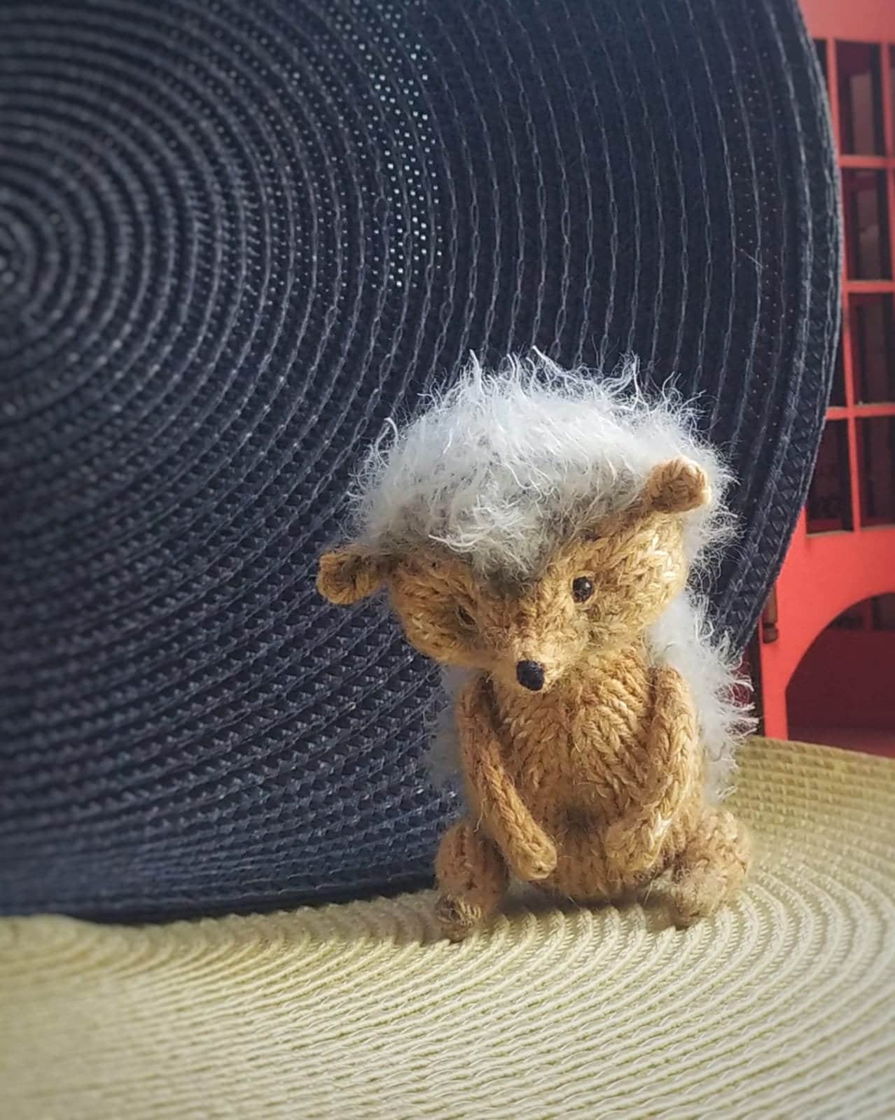 Hedgehog Knitting Pattern. Animal Pattern for Making Amigurumi Toy ...