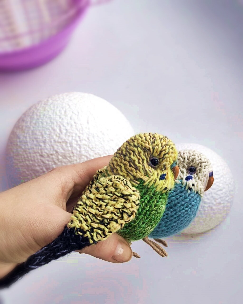 Budgie Knitting Pattern, Cute Knit Parrot Pattern. Detailed аmigurumi ...