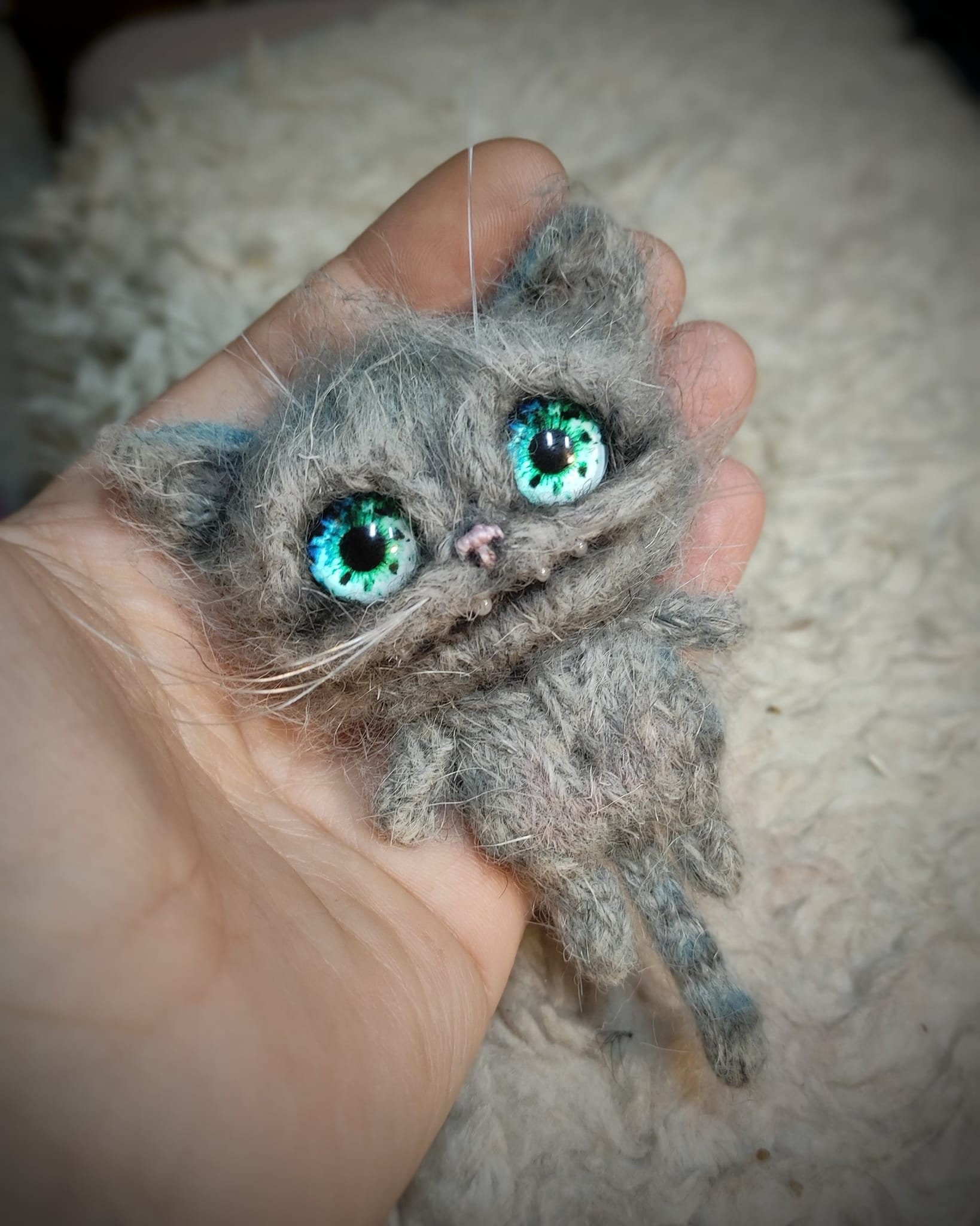 Cheshire Cat Knitting Pattern, Amigurumi Pattern for Knitting Kitty ...