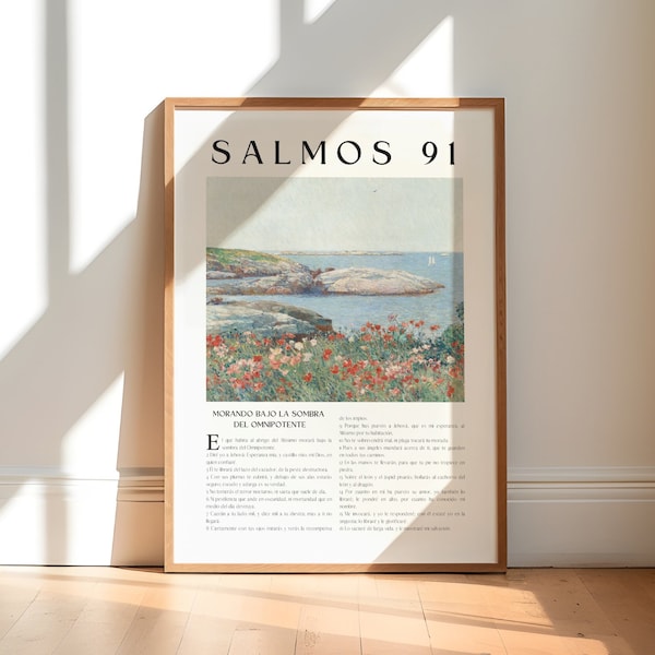 Psalm 91 Spanish - Etsy