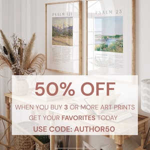 Psalm 23 Scripture Wall Art, the Lord is My Shepherd Christian Wall Art ...