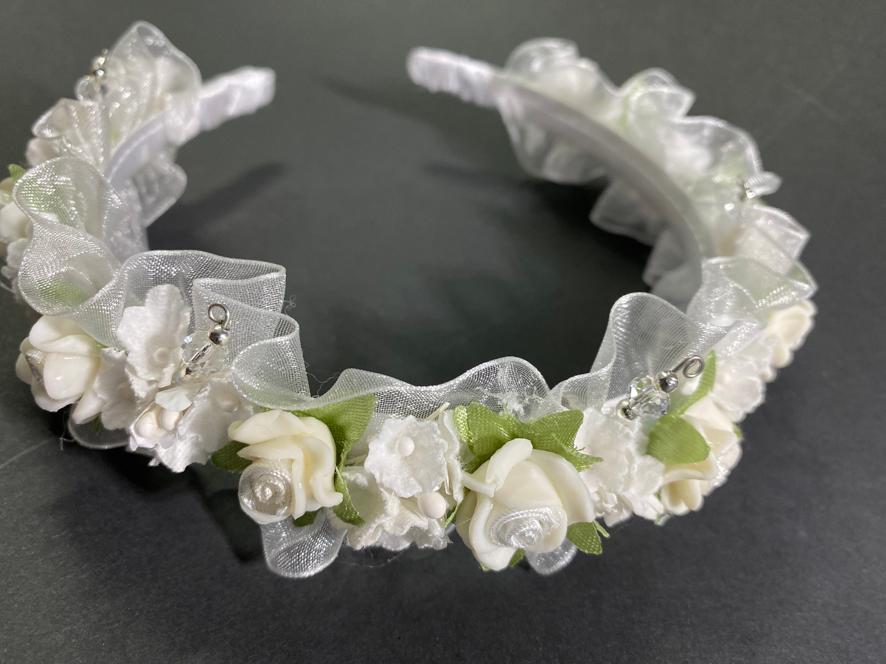 Headdress for First Communion - Etsy