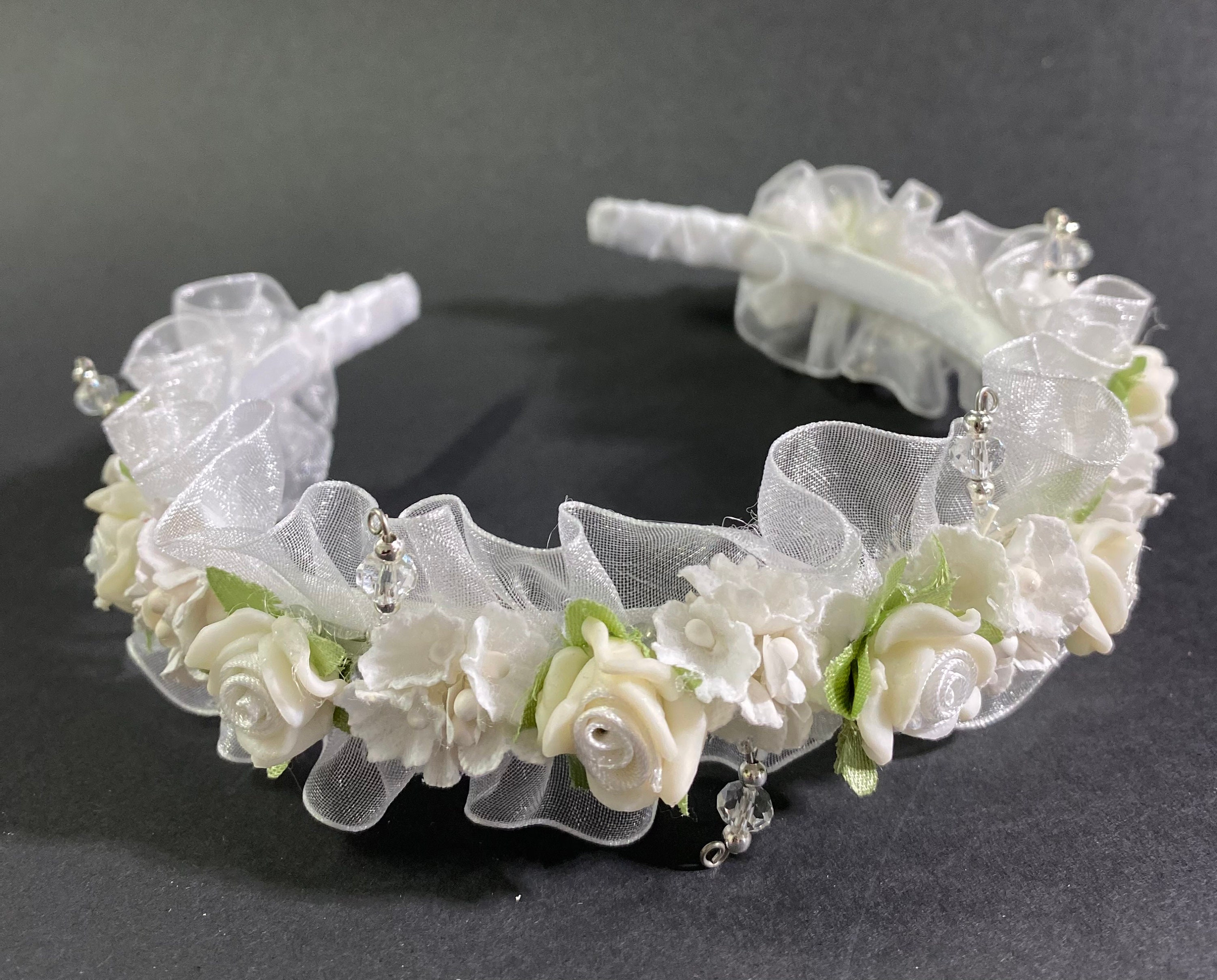 Headdress for First Communion - Etsy