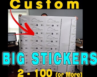 Custom Large Decals - Etsy