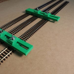 Model Railroad Track Gauge: Adjustable O, HO/OO, N Scale, Re-railer - Etsy
