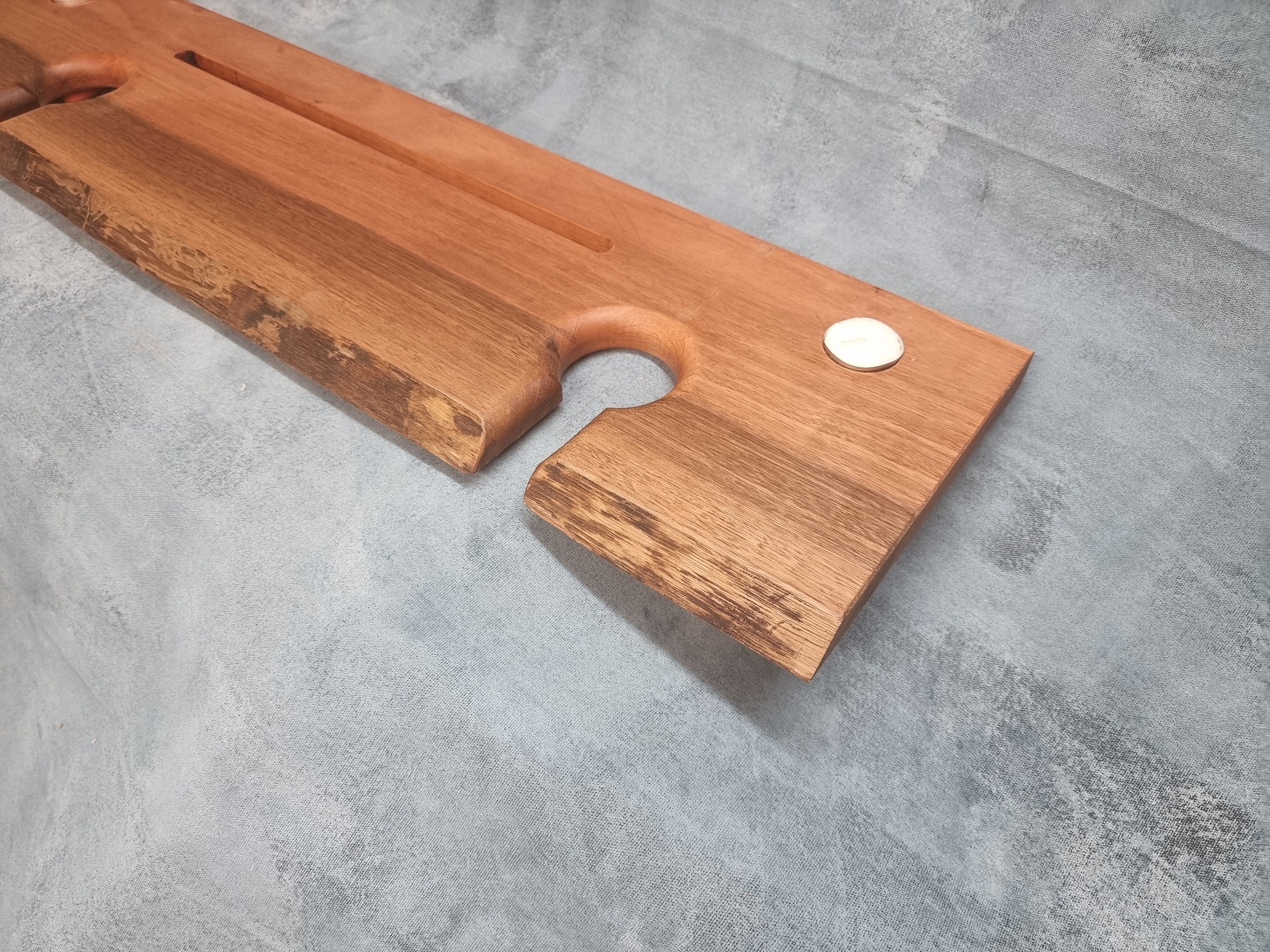 Live Edge Timber Bath Caddy - Etsy Australia