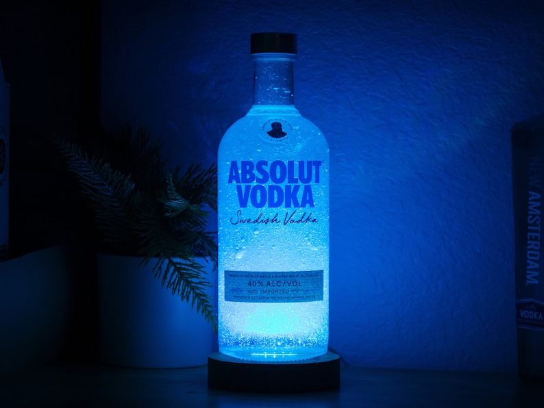Absolut Vodka Bottle Light 750ml - Etsy
