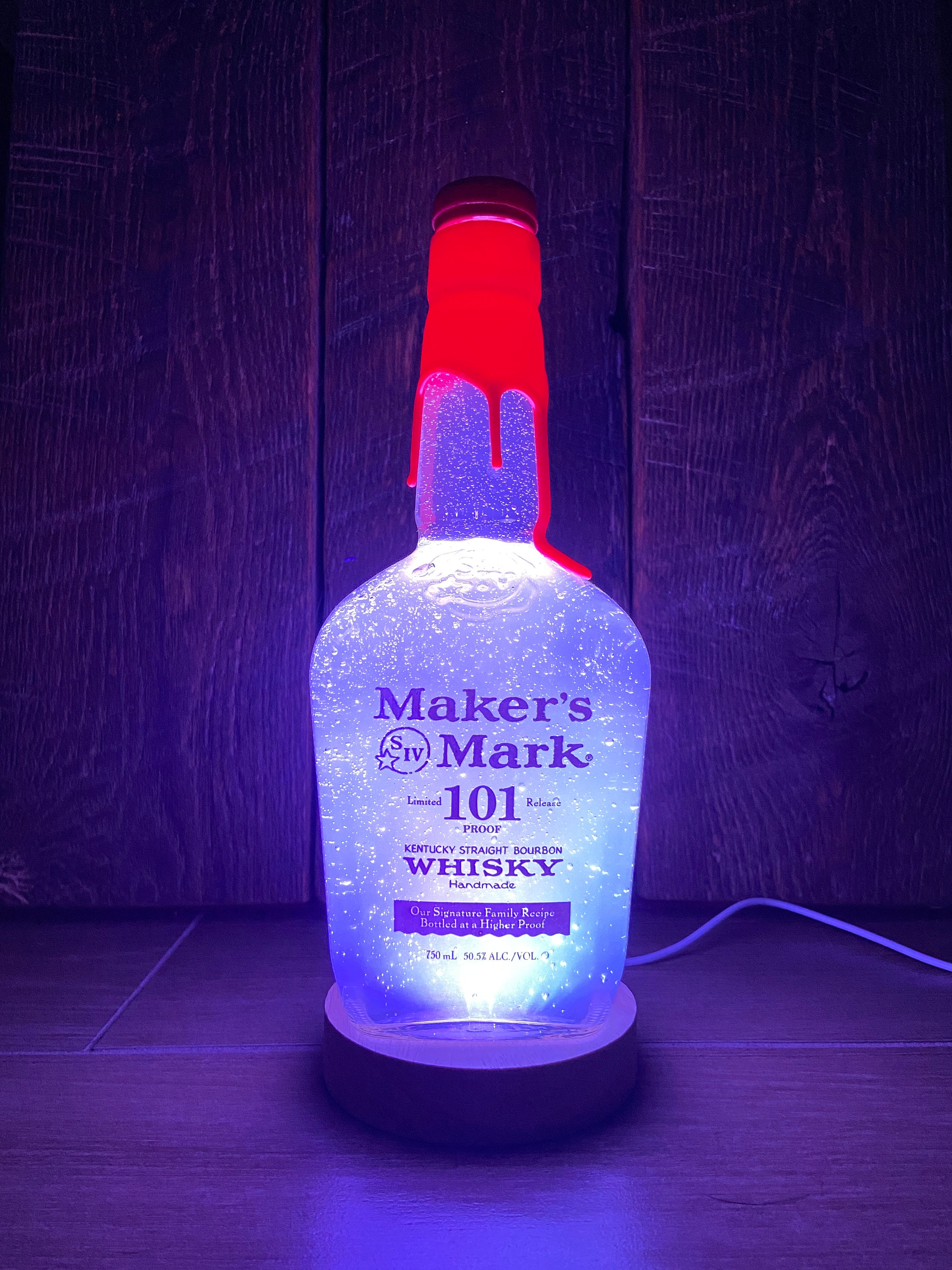 Maker's Mark Bottle Light 750ml - Etsy