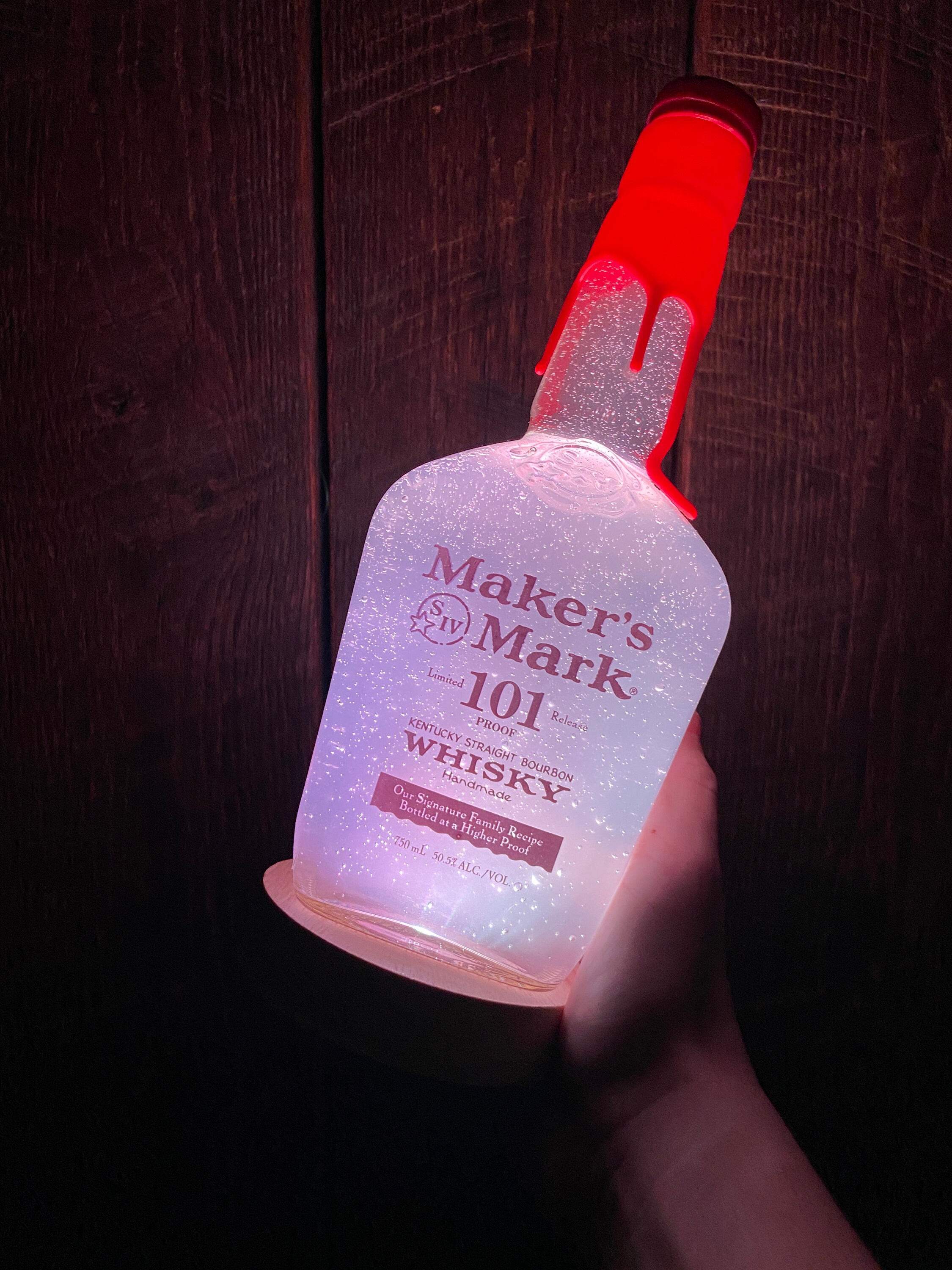 Maker's Mark Bottle Light 750ml - Etsy