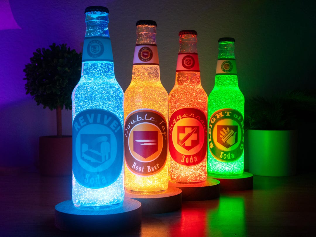 Zombies Perks Bottle Light Bundle (original 4 PACK) - Etsy