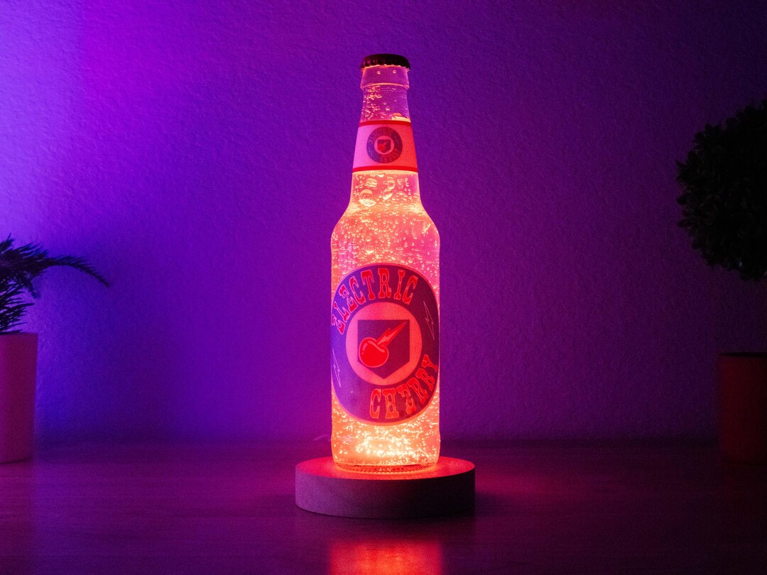 Electric Cherry Perk a Cola Bottle Light - Etsy