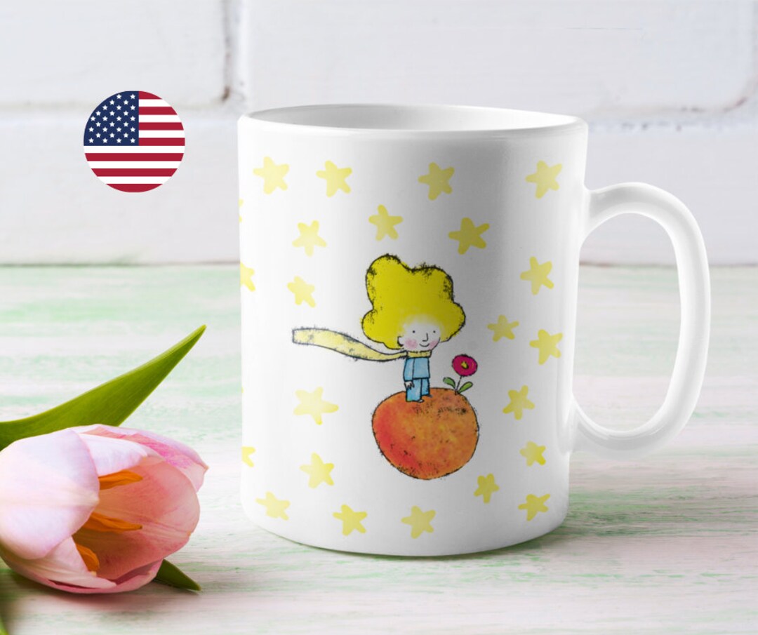 The Little Prince Mug for Sale, 11oz LE Petite Prince Coffee Mug, Cute ...