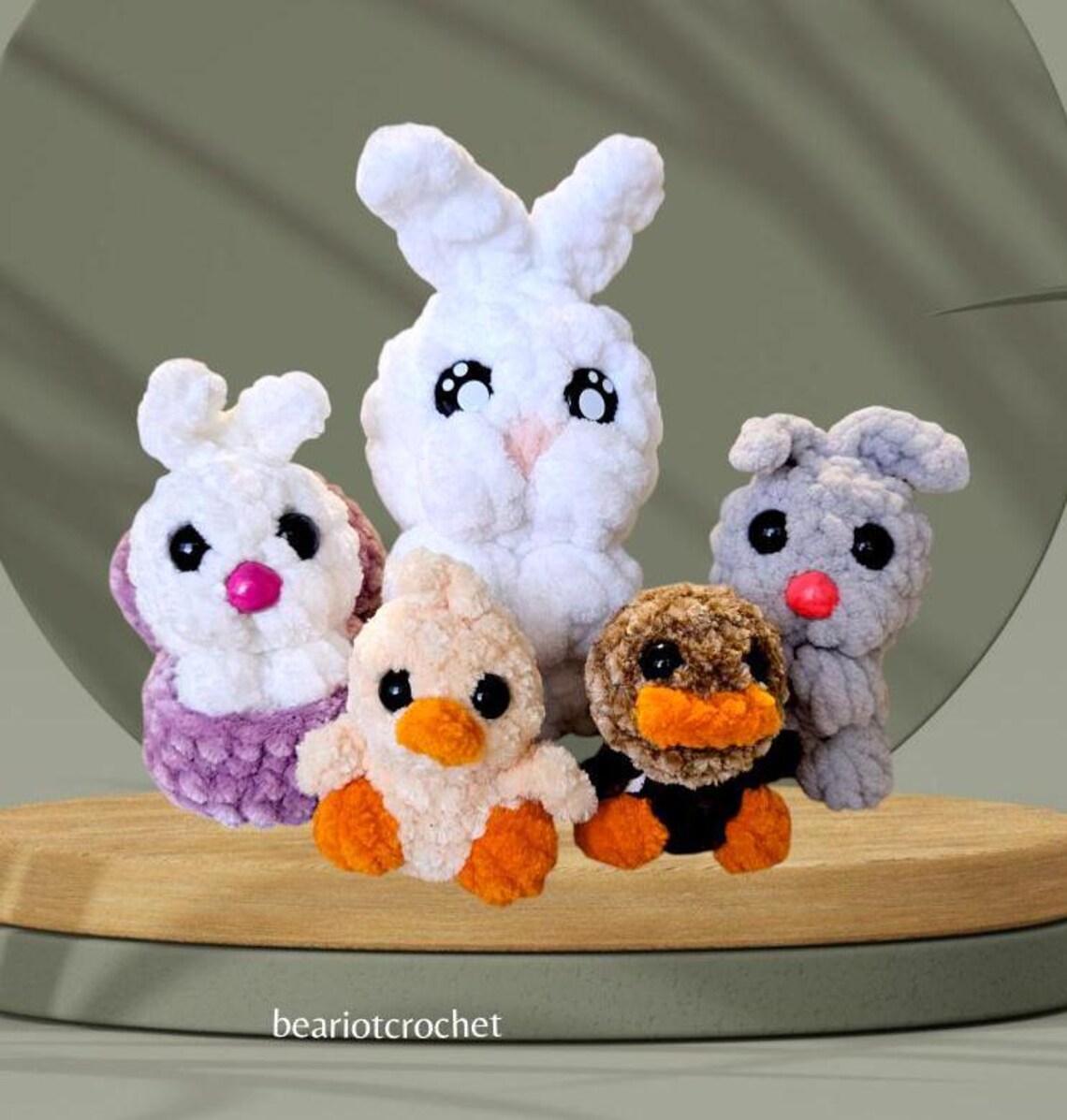 Peek A Boo Eggs Crochet Pattern - Etsy
