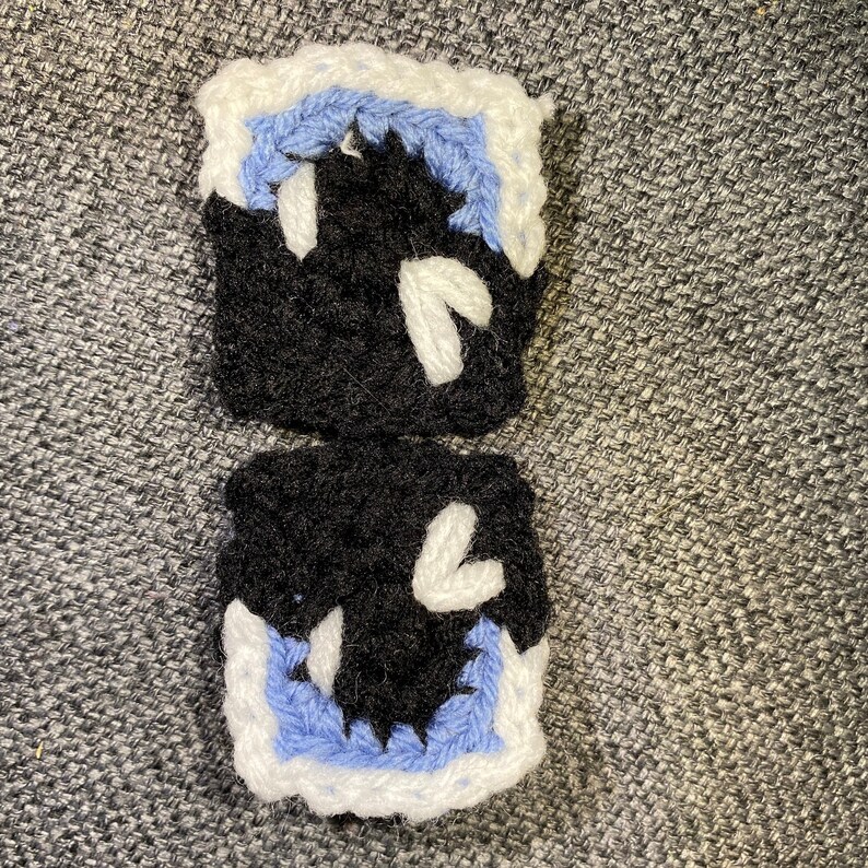 Square Amigurumi Eyes Crochet Pattern three Sizes - Etsy