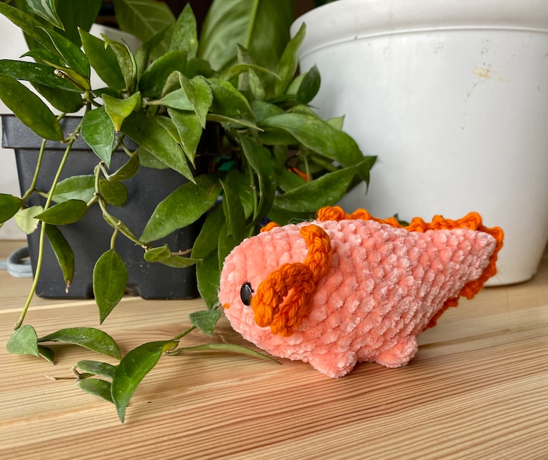 Mini No Sew Axolotl Crochet Pattern - Etsy Australia