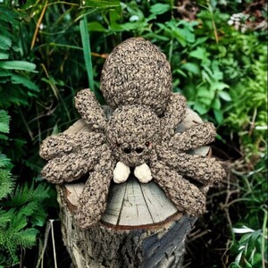 NO SEW Jumping Spider Crochet Pattern With Tarantula Mod - Etsy