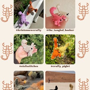 Mini Scorpion Crochet Pattern - Etsy