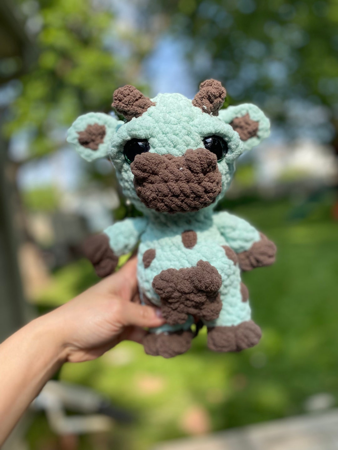 Mini Cow Crochet Pattern low Sew - Etsy