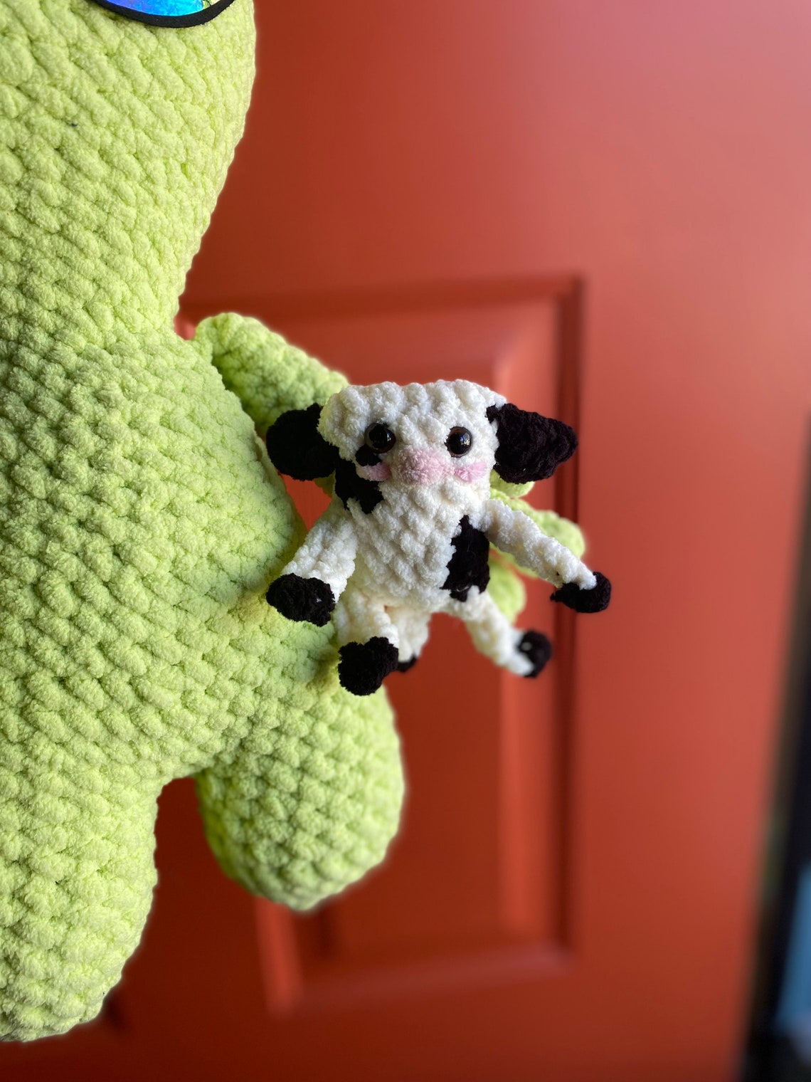 Crochet Alien and Cow Plush Pattern - Etsy
