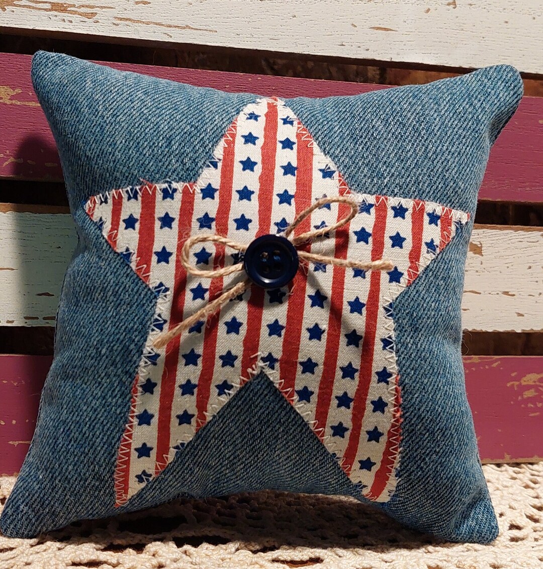 Miniature Americana Pillow 4th of July Independence Day - Etsy