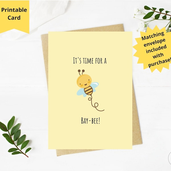 Baby Shower Card - Etsy