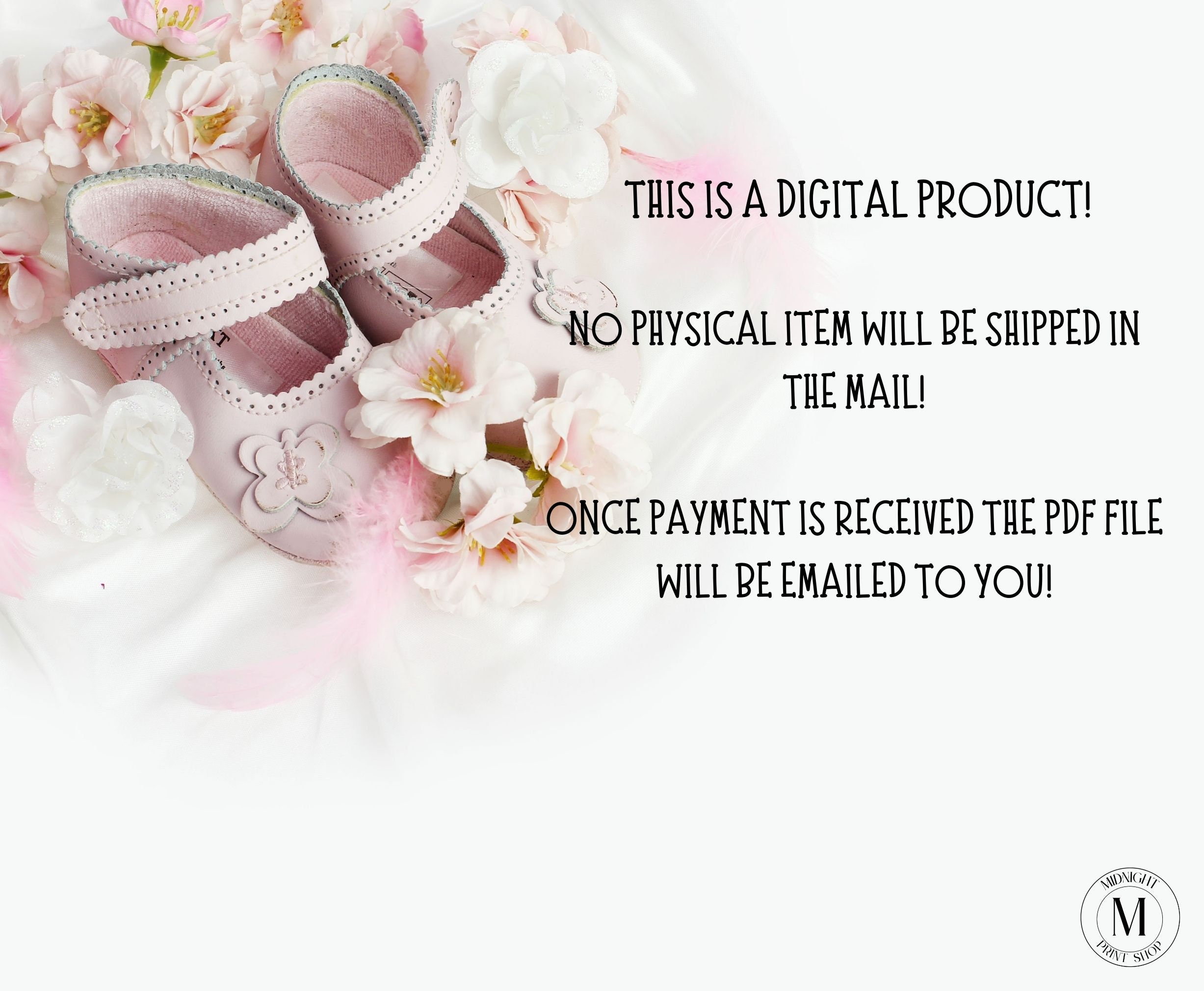 Printable Girl Baby Shower Card, Watercolor Pink Heart Card, Expecting ...