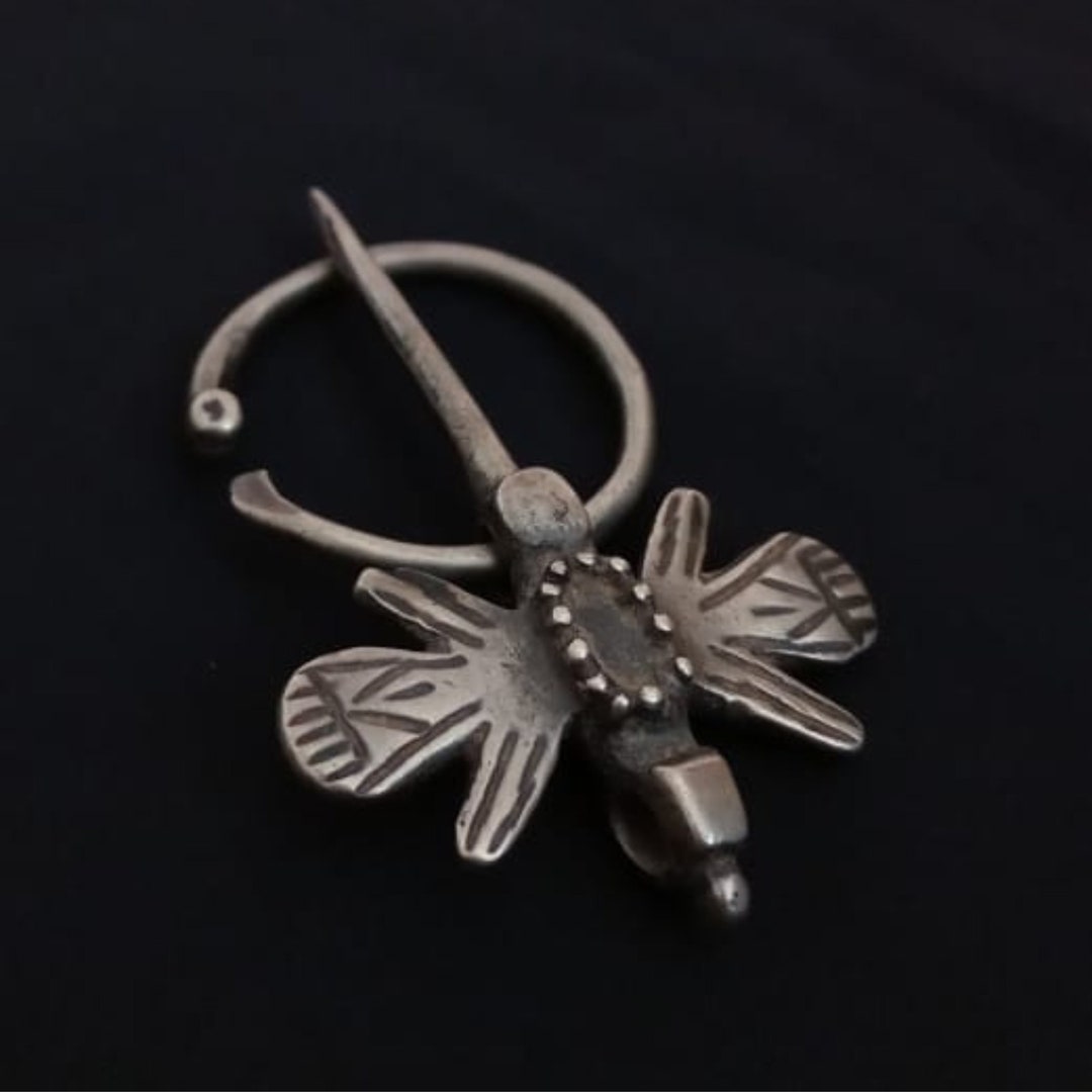 Antique Silver Berber Fibula (tazarzit) From MOROCCO. Antique Berber ...